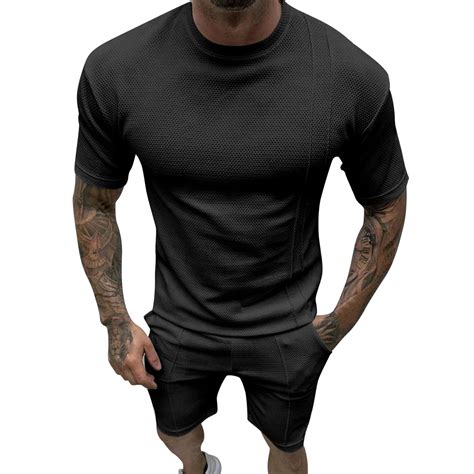 Adbfjaf Summer Male 70s Outfits For Men Mens 2 Piece Outfits Hipster