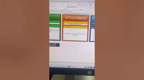 Excel Vba Email Automation Custom Emails And Pdfs Shortsvideo Automation Youtube