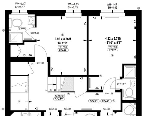 Floor Plan With Scale