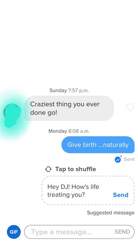 Craziest Thing Youve Ever Done R Tinder