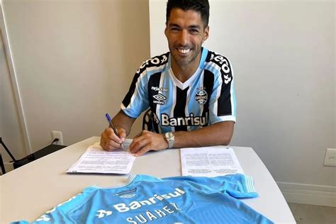 Grêmio anuncia contratação do craque Luís Suárez Brasil Do Dia
