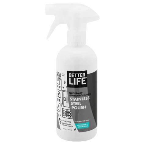 Better Life Cleaner Polsh Stainless Steel Einshine 16 Oz Case Of 6 16 Oz Each Kroger