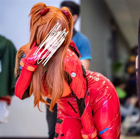 Asuka Langley Plugsuit For Cosplay Neon Genesis Womens Fashion