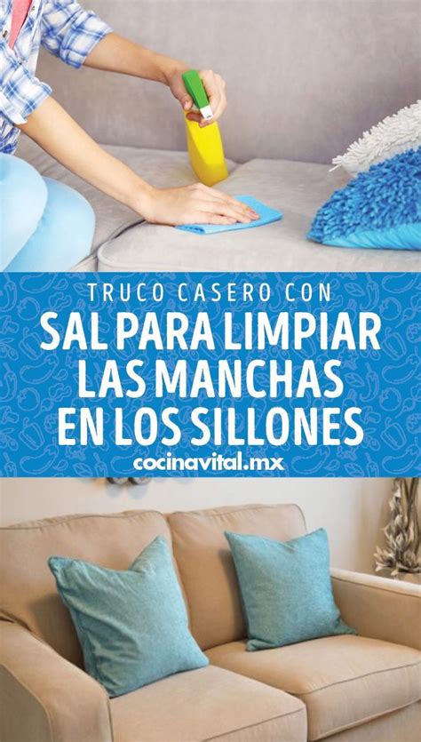 Truco Casero Con Sal Para Limpiar Las Manchas En Los Sillones Como Limpiar Los Sillones