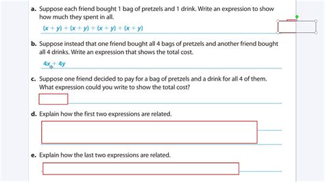Lesson 14 Equivalent Linear Expressions Part 1 Youtube
