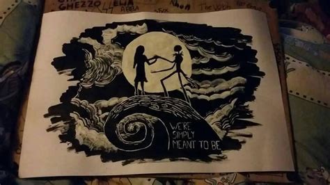 We Can Live Like Jack And Sally If We Want By Lich Draw On Deviantart