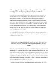 Pols Written Assign Unit4 Docx Of The Emerging Technologies Talked