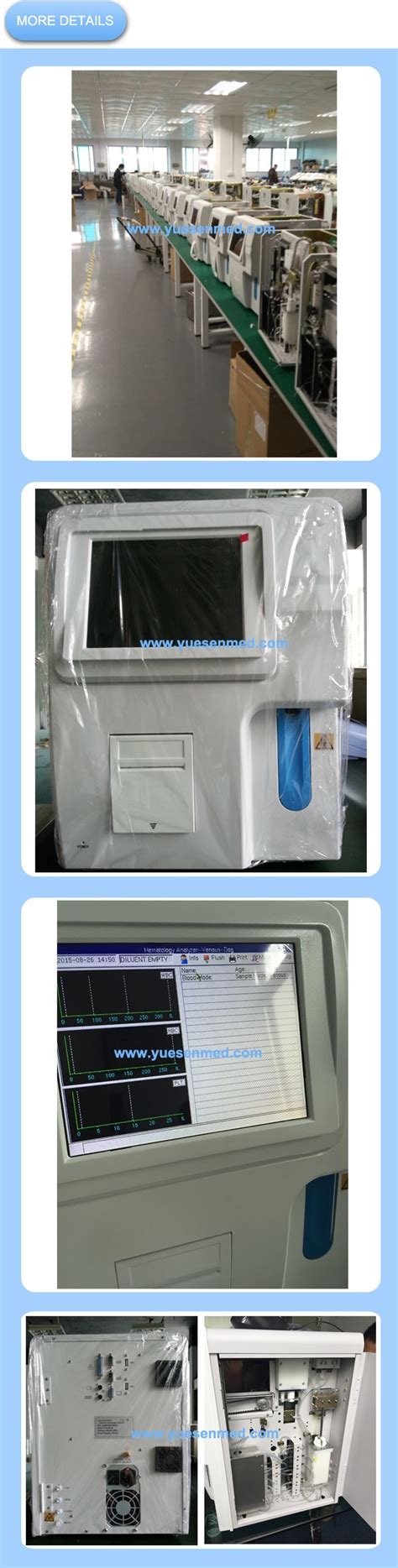High Quality 3 Modes Portable Auto Hematology Analyzer Yste900