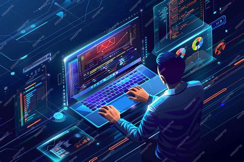 Data Science Digital Technology Concept Computer Science Engineer