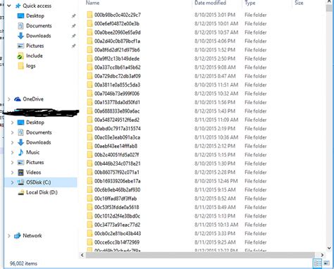 Issue Windows 10 Upgrade 95000 Folder In My C Drive Windows 10 Forums