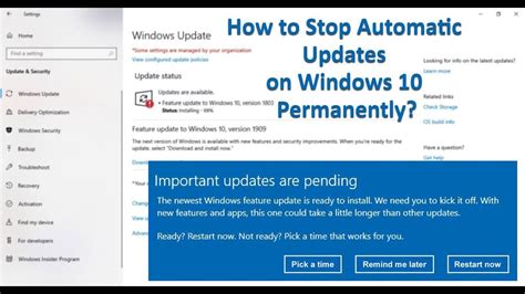 How To Stop Automatic Updates On Windows Disable Windows Auto Updates Artofit