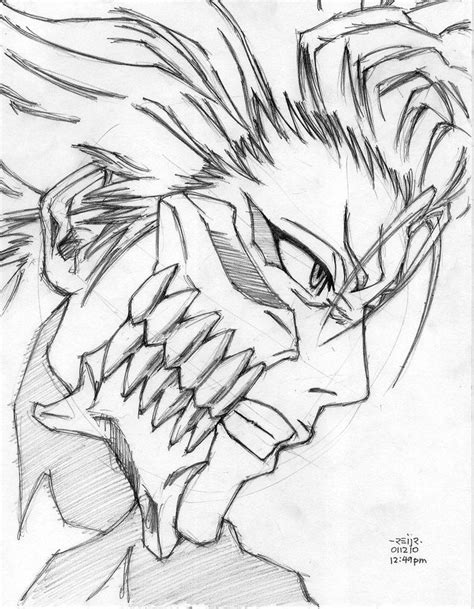 Grimmjow Jaegerjaquez By Reijr On Deviantart Disney Drawings Sketches Anime Drawing Styles