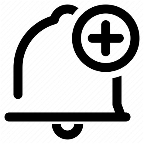 Bell Add Notification Alert Alarm Icon Download On Iconfinder