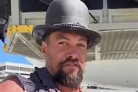 Jason Momoa Sends Fans Wild Wearing Only A Tiny Loin Cloth During
