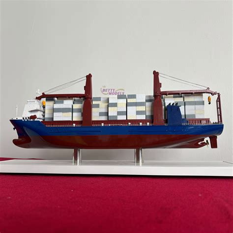 Business Exhibition Container Ship Scale Models Maker Custom Cargo