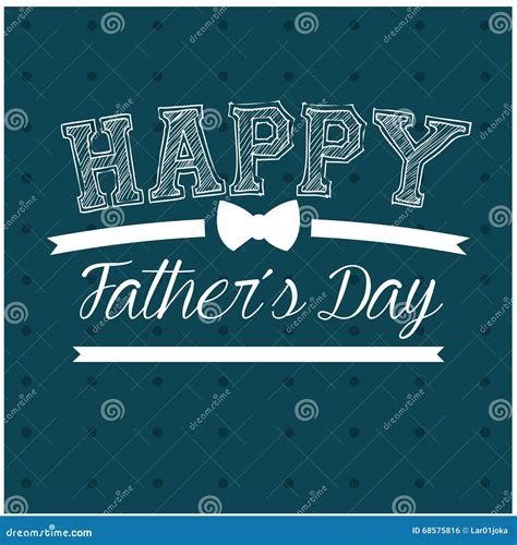 Gelukkige Vaderdag Stock Illustratie Illustration Of Naalden 68575816