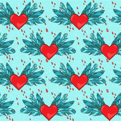 Vector Seamless Pattern With Condoms And Hearts — Stock Vector