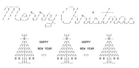 Christmas Tree Ascii Art Facebook Wrocawski Informator Internetowy