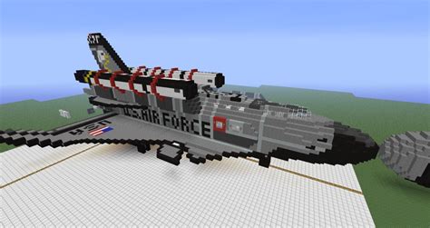 X 71 Super Space Shuttle Minecraft Map