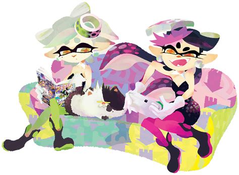 Pin By Miru On Быстрое сохранение Splatoon Splatoon Squid Sisters