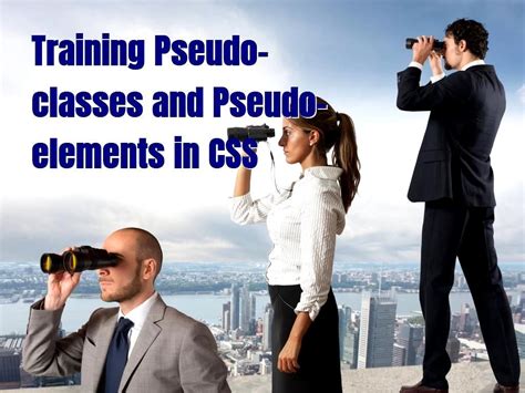 Training Pseudo Classes And Pseudo Elements In Css Css What Is Css