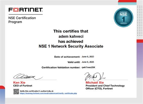 Nse 1 Network Security Associate