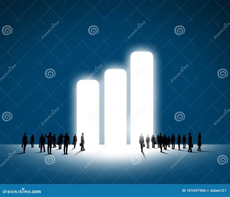 Concept Of Growth And Progress Stock Illustration Illustration Of