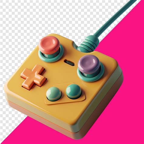 Retro Joystick 3d Design Suitable For Video Games And Design Elements Premium Ai Generated Psd Retro Joystick 3d Design Suitable For Video Games And Design Elements Premium Ai Generated Psd