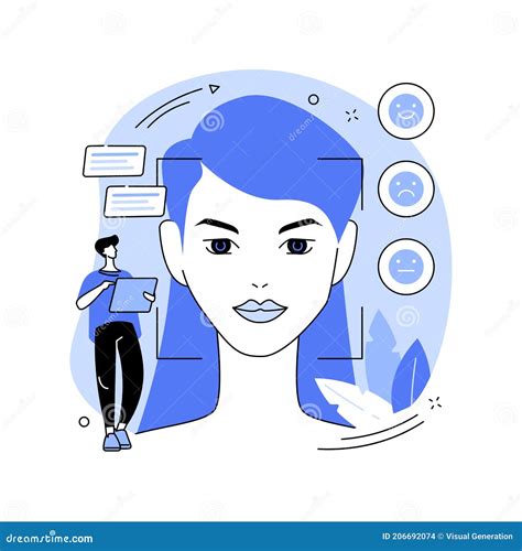 Emotion Detection Concept Banner Header Cartoon Vector Cartoondealer