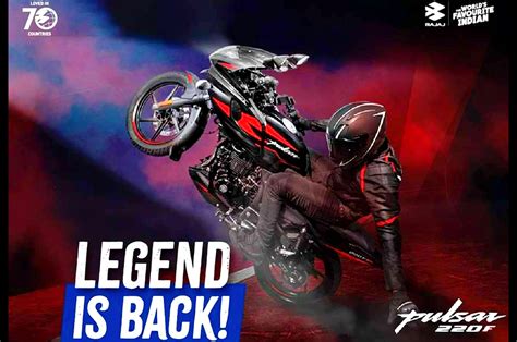 Bajaj Pulsar 220f Launched At Rs 1 39 Lakh