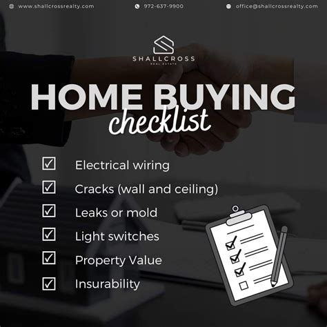 Home Buying Checklist