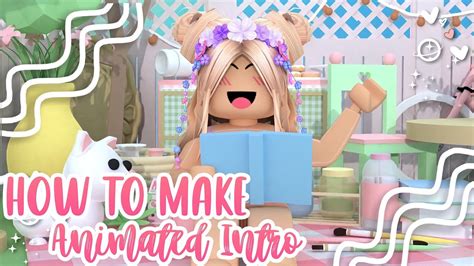 HOW TO MAKE ROBLOX ANIMATED INTRO S Roblox YouTube