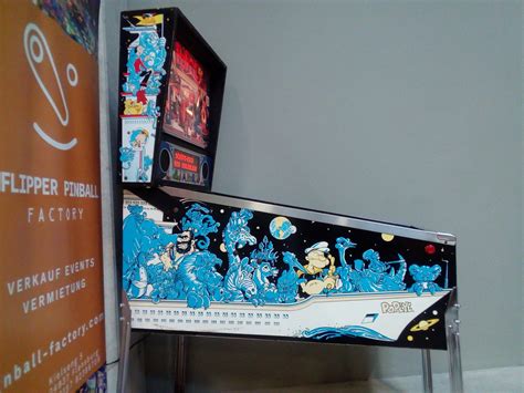 Popeye Saves The Earth Pinball Factory