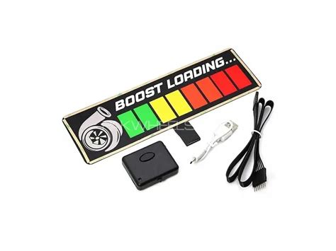 Buy Boost Loading Led Car Window Sticker Windshield Electric Safety