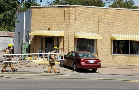Friday Fire Damages Salina Auto Shop