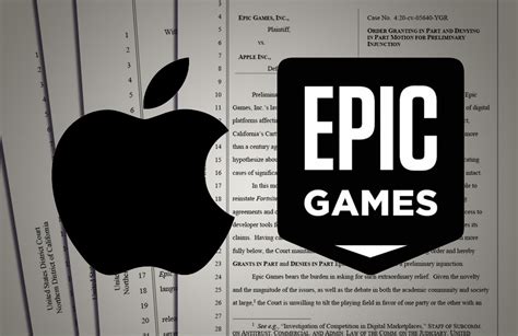 Ruling Maintains Epic V Apple Status Quo For Trial Gamma Law