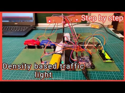 Density based traffic control system using ir sensors || Density Based 4 Way Automatic Traffic ...