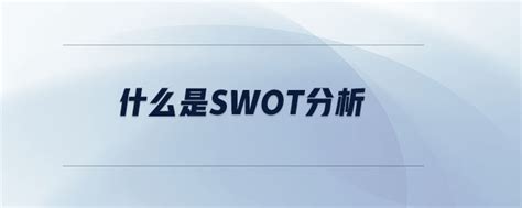 什么是swot分析东奥会计在线【手机版】
