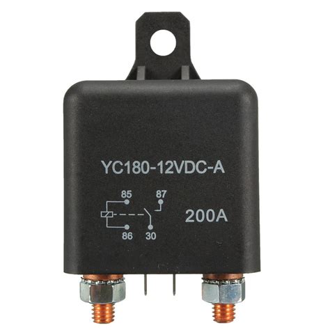 200amp Heavy Duty Split Charge On Off Switch Vacuum Relay For Car Boat
