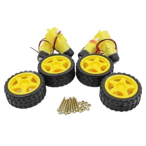 Arduino Kit Dc Bo Motor Kit 100rpm With Soldered Smart Car Robot Gear For Arduino Bo Motor