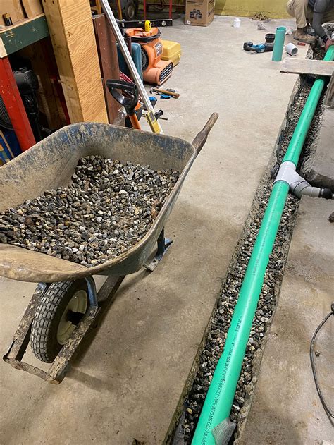 Internal Foundation Drain Mansfield Ct Drainage Septic Pros