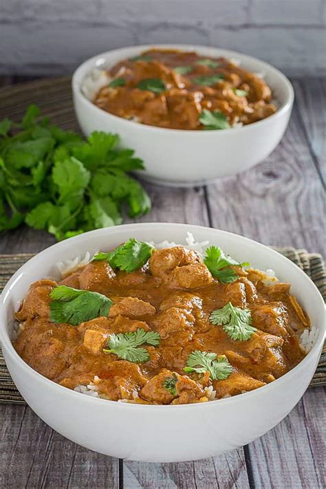 Easy Slow Cooker Butter Chicken • Dishing Delish