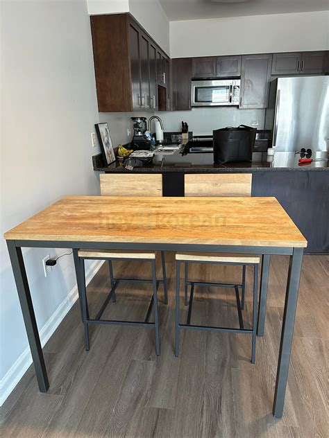 모던 프레임 테이블의자 2개