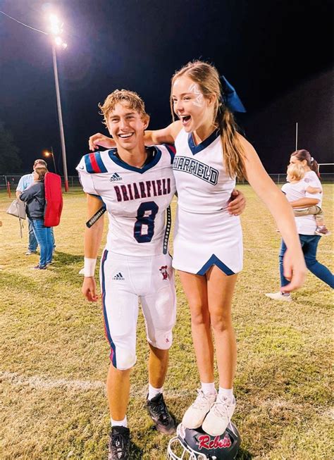 Football Cheerleader Couple Artofit