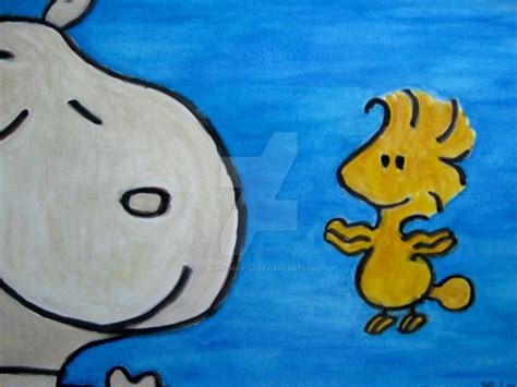 Snoopy And Woodstock By Bennyman740 On Deviantart
