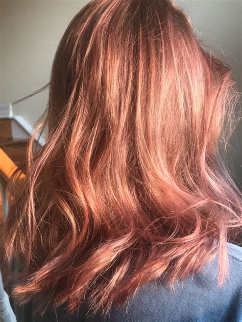 Rose Gold Toner Hair Levels Rose Gold Toner Hair