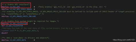 Littlevgl V750在stm32f103x上的移植lvgl75 Csdn博客