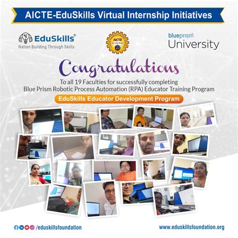 Eduskills Foundation On Linkedin Aicte Aicteneat Aicteinternship