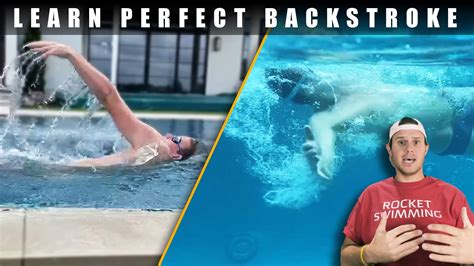 How To Swim Perfect Backstroke Technique Rocket Swimming