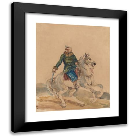 Piotr Michałowski x Black Modern Framed Museum Art Print Titled Mohort Walmart